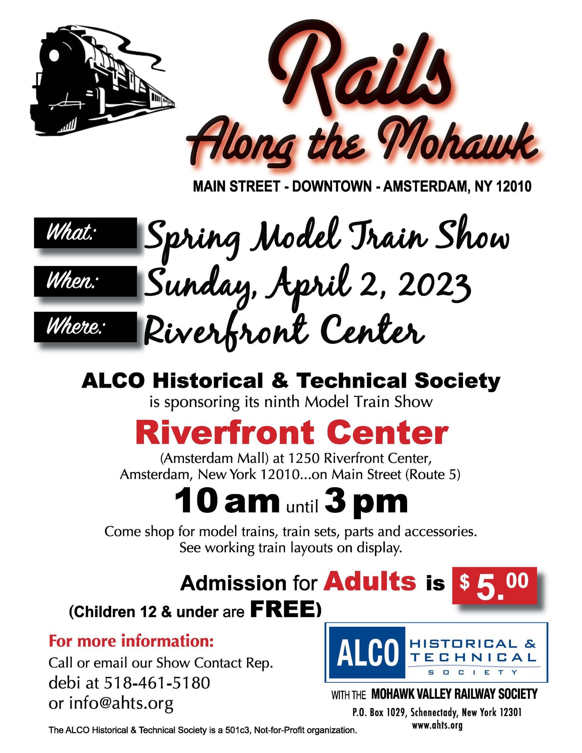 "Rails Along the Mohawk" Spring Model Train Show is just around the ...